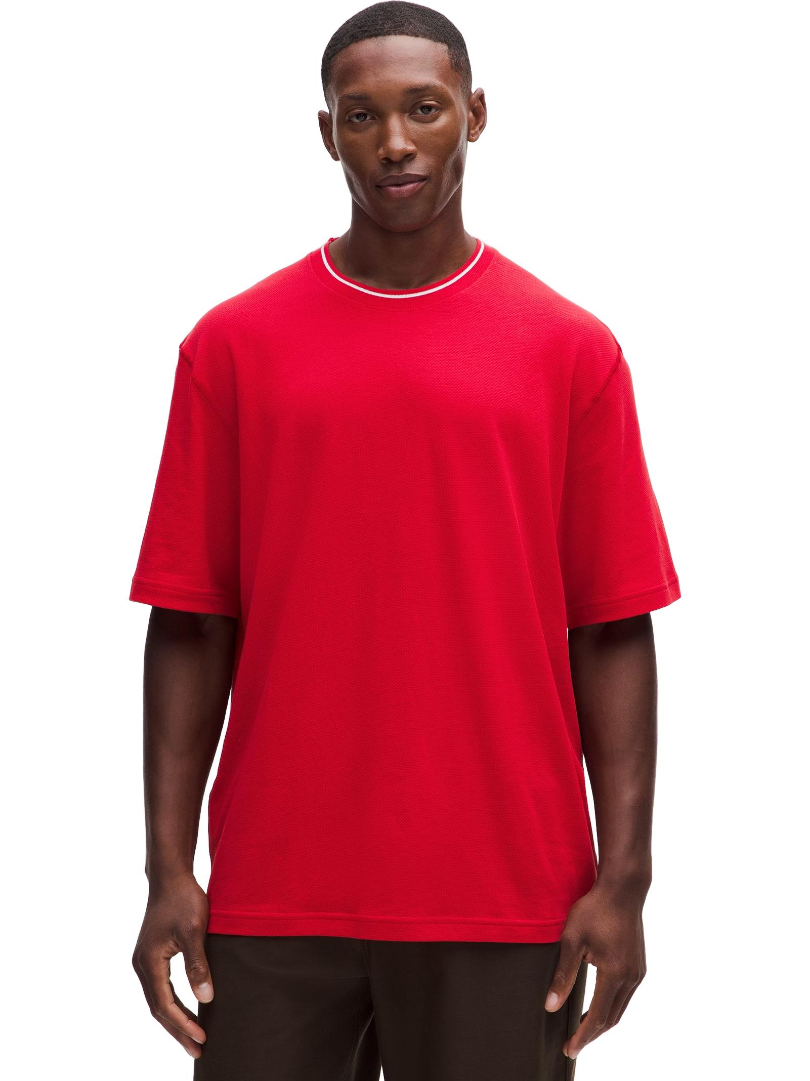LULULEMON lululemon Mesh-Knit Jersey Short-Sleeve Shirt